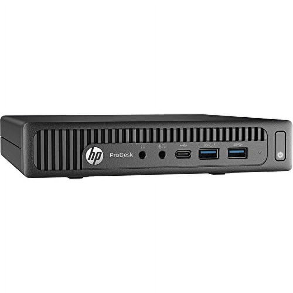 Pre-Owned HP ProDesk 600 G2 Desktop Mini PC, Intel Core i5 6500T 2.5Ghz, 16GB DDR4 RAM, 256GB ...