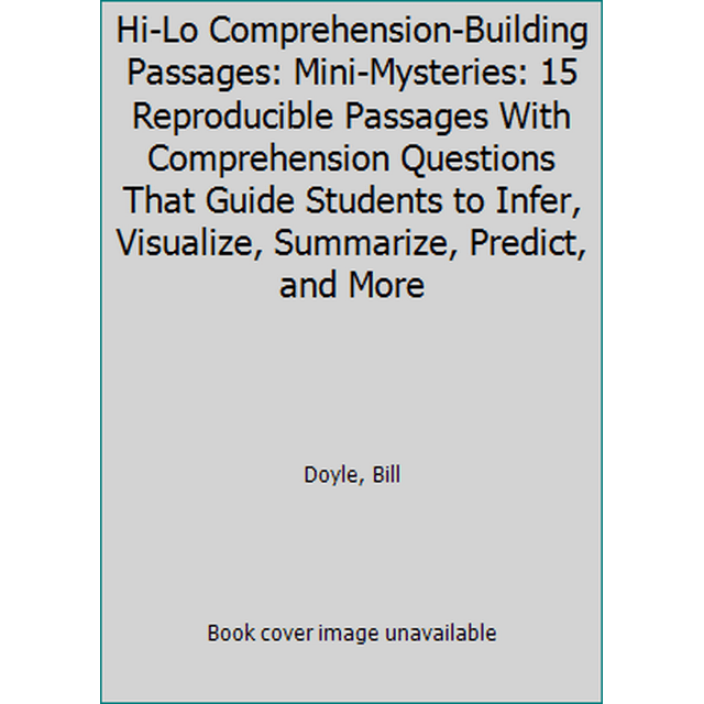 Pre-Owned Hi-Lo Comprehension-Building Passages: Mini-Mysteries: 15 ... Pre-Owned Hi-Lo Comprehension-Building Passages: Mini-Mysteries: 15 ...
