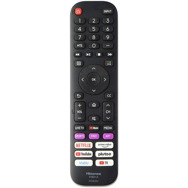 Pre-Owned Hisense OEM Remote Control VIDAA (EN2B30H) with Netflix ...
