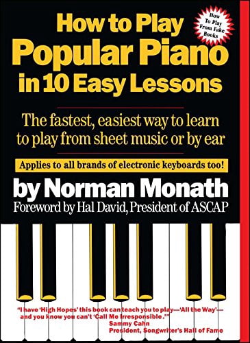 Pre-Owned How to Play Popular Piano in 10 Easy Lessons: The Fastest ...