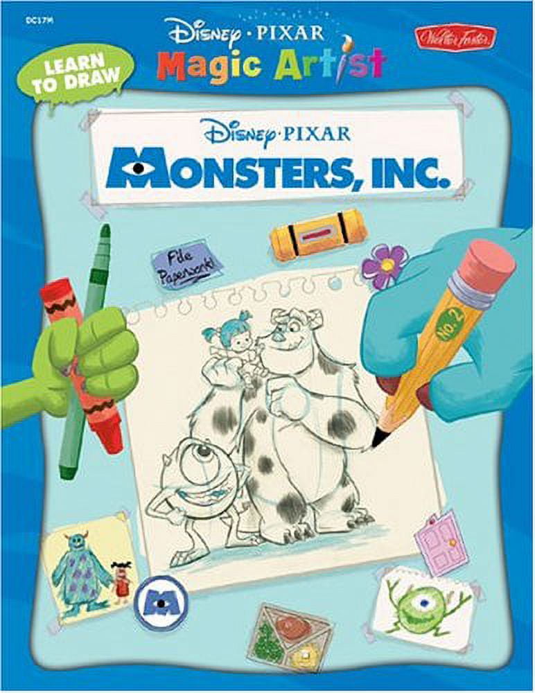 How To Draw Monsters Inc Characters Step By Step