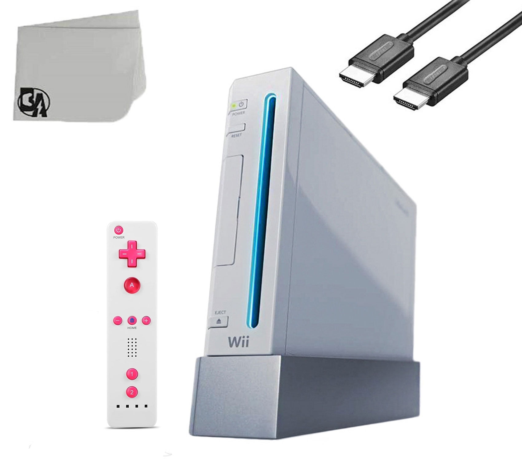 Restored Immerse Yourself in Gaming Wii Console White With Wii Remote ...