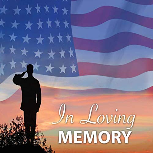 Pre-Owned In Loving Memory: Military Funeral Guest Book - Military ...