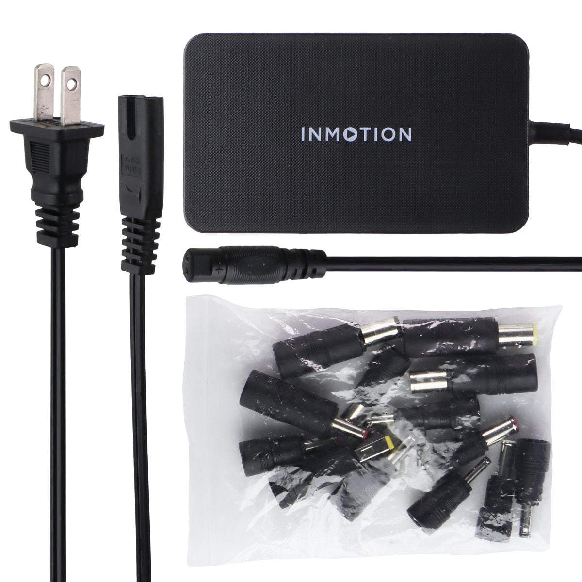 Pre-Owned InMotion 65-Watt (2m/6.6-Ft) Universal Laptop Charger with 13 ...