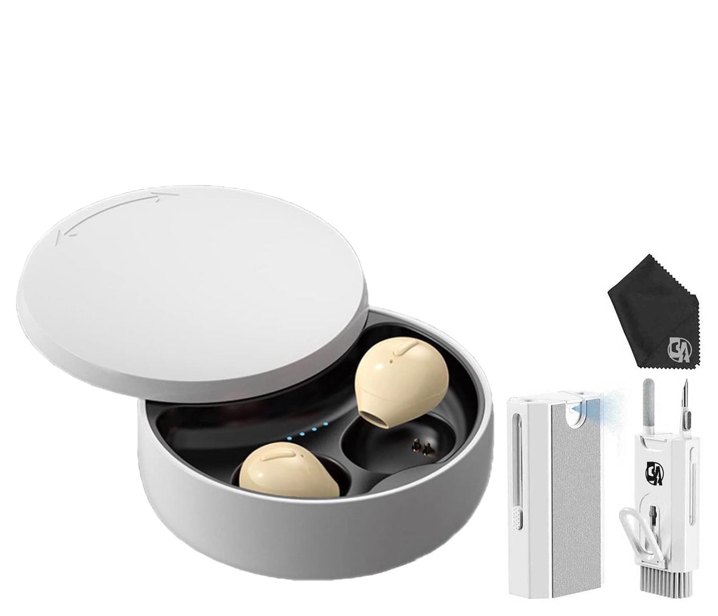 Restored Invisible Earbuds Small Mini Wireless Bluetooth Earpiece Phone ...