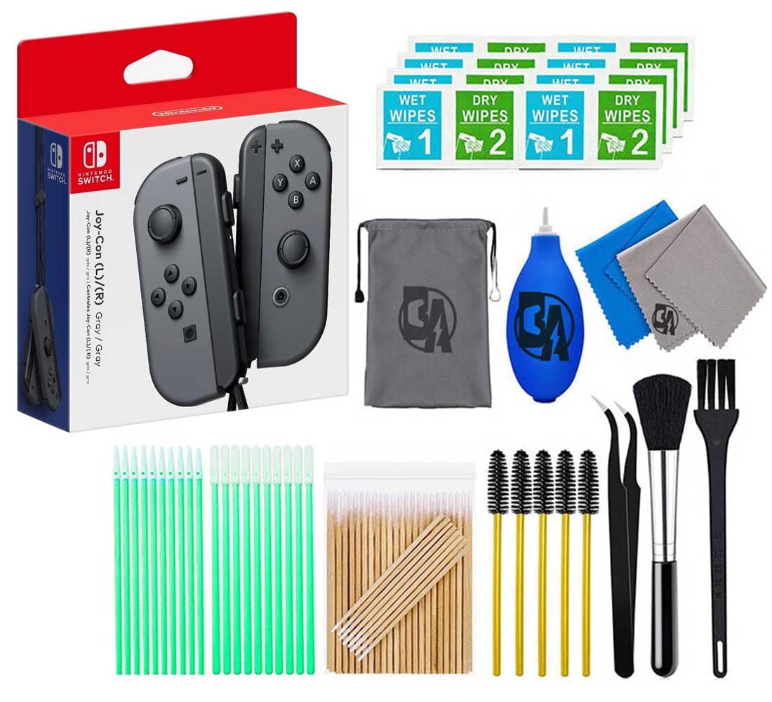Pre-Owned Joy-Con (L/R) Wireless Controllers for Nintendo Switch - Gray ...