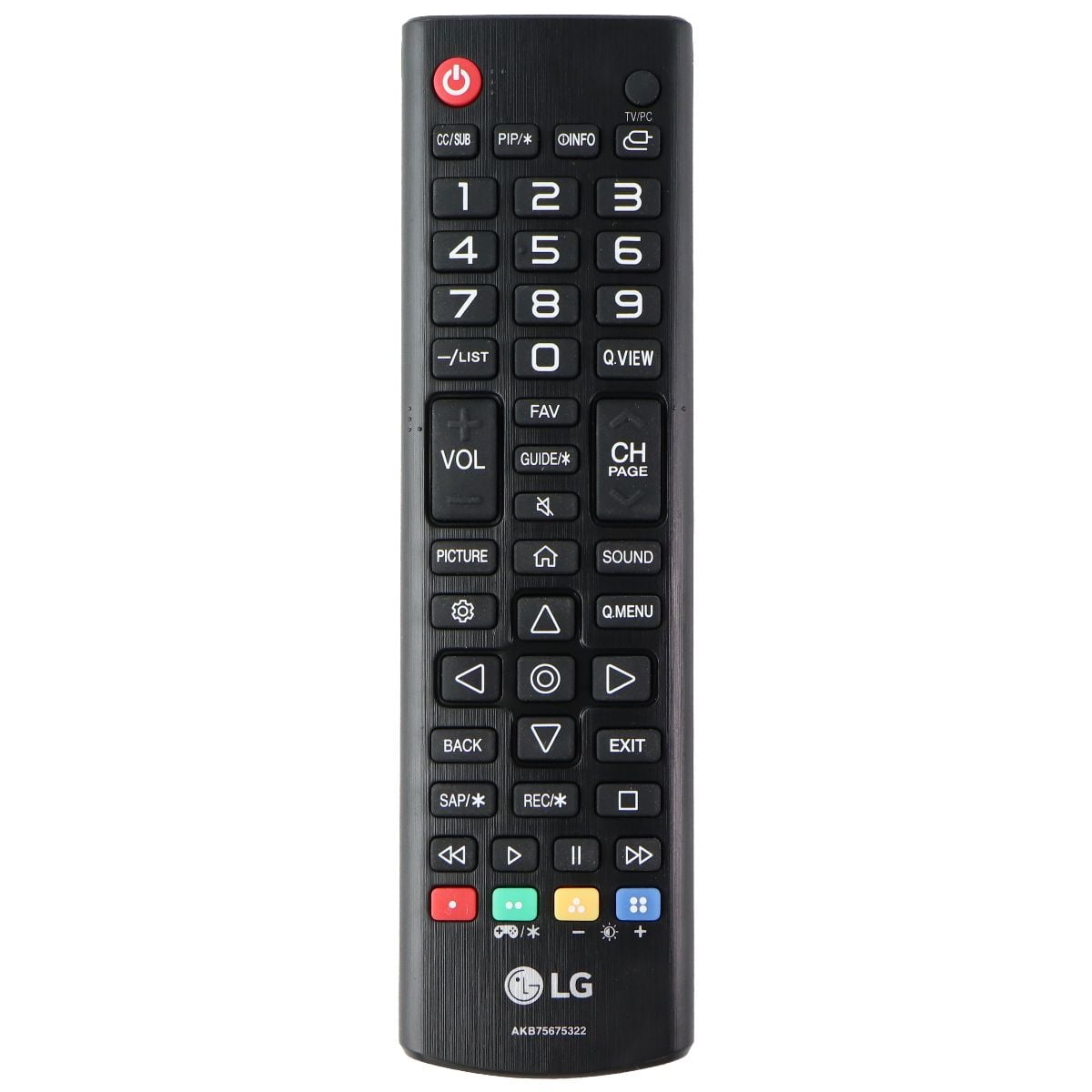 Pre-Owned LG Original Remote Control (AKB75675322) for Select LG TVs ...