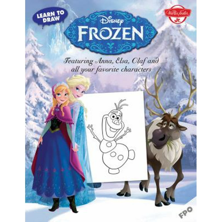 How To Draw Disney Characters From Frozen