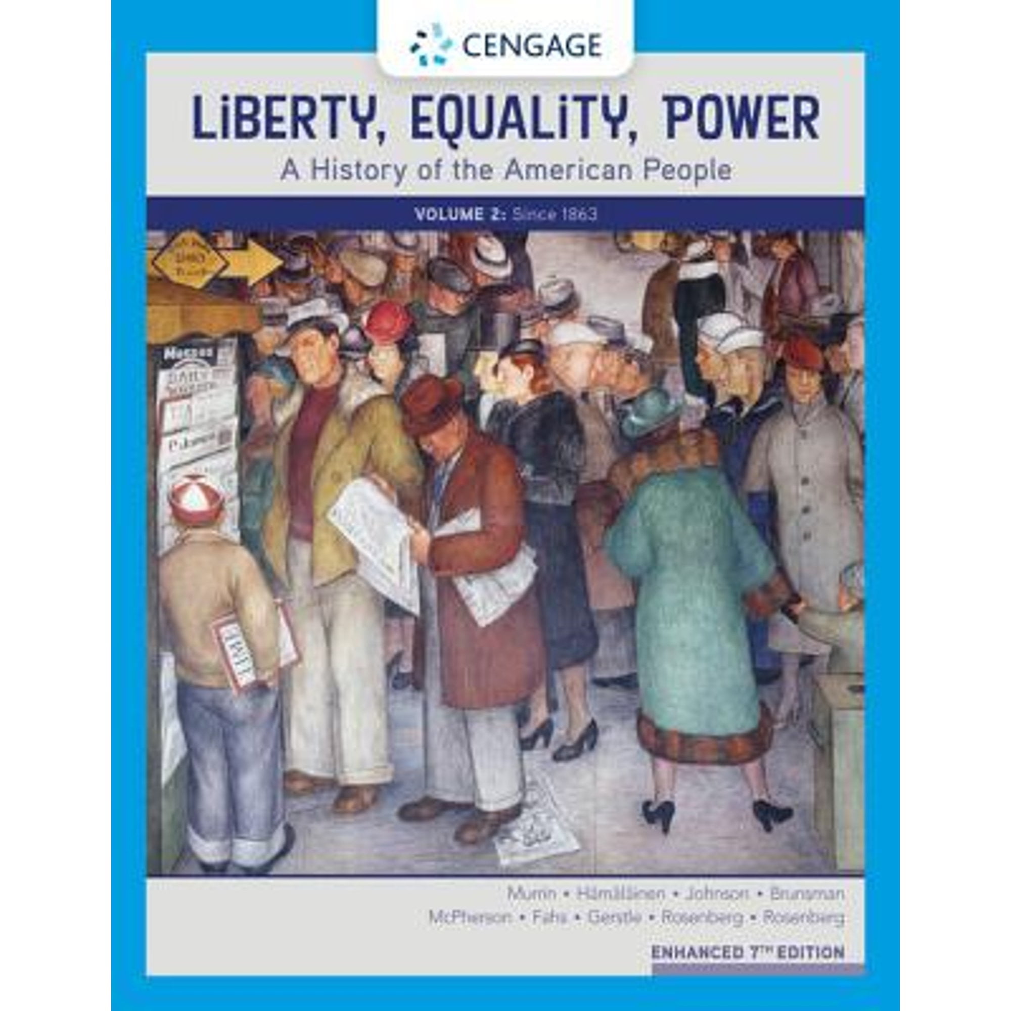 Pre-Owned Liberty, Equality, Power Vol. 2 : A History of the American ...