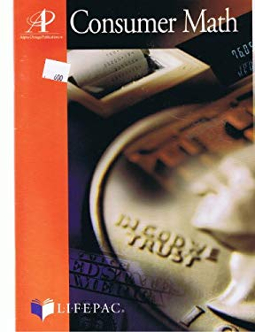 Pre-Owned Lifepac Consumer Math (Unit 8) (Paperback) 0740303384 ...