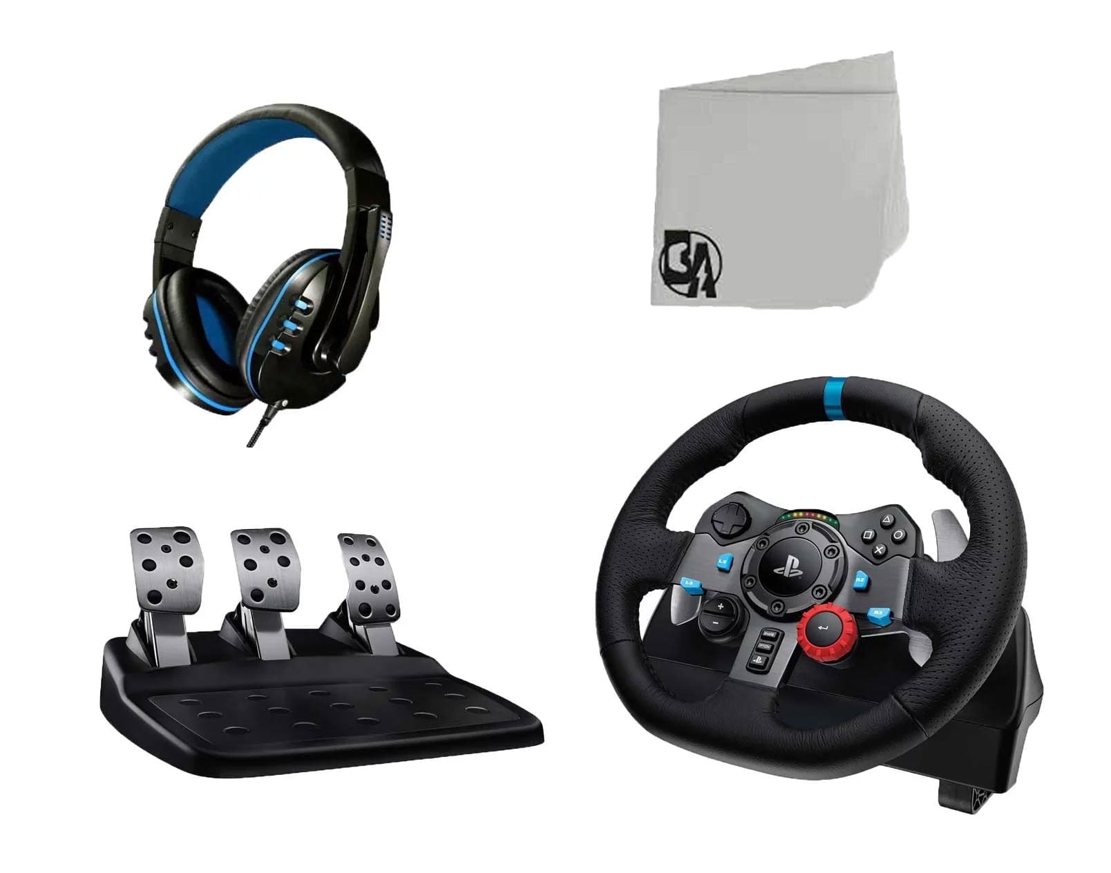 Restored Logitech G29 Driving Force Racing Wheel For PS4 BOLT AXTION ...