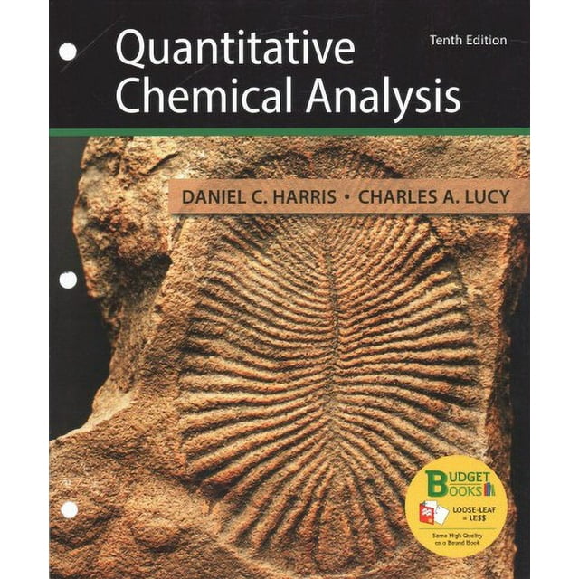 Pre-Owned Loose-leaf Version for Quantitative Chemical Analysis (Other ... Pre-Owned Loose-leaf Version for Quantitative Chemical Analysis (Other ...
