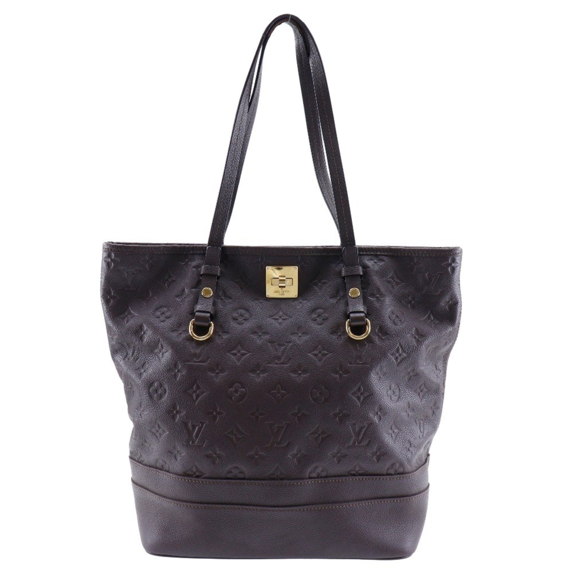 Pre-Owned Louis Vuitton Citadine PM Tote Bag M40516 Monogram Empreinte ...