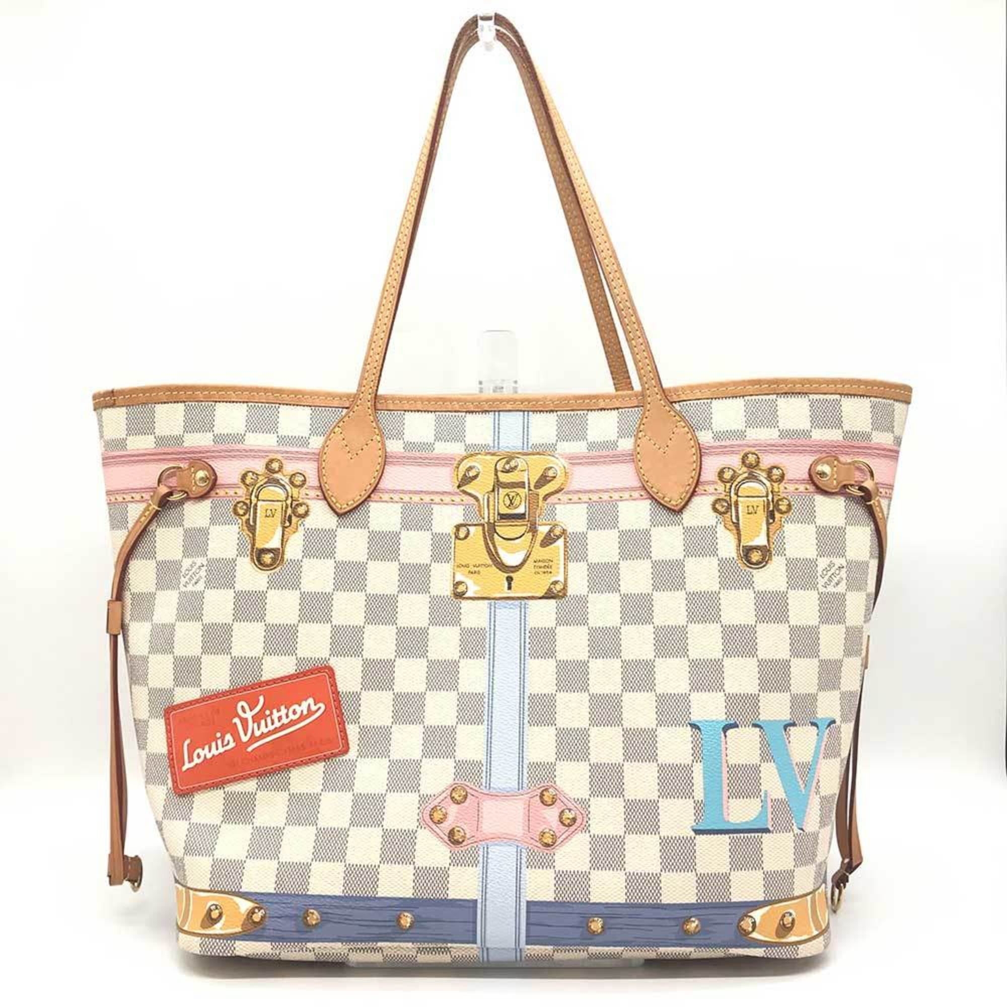 Pre-Owned Louis Vuitton Neverfull MM Summer Trunk Collection Damier ...
