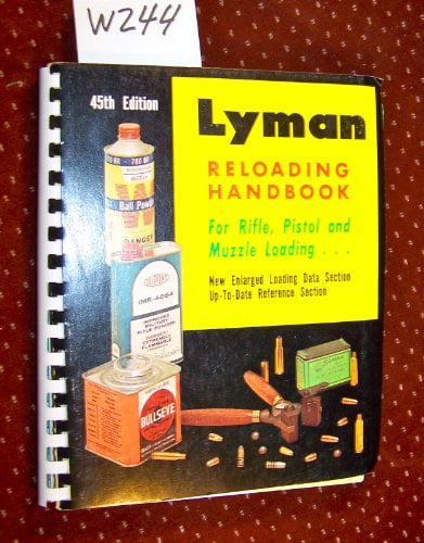 Pre-Owned Lyman Reloading Handbook, For Rifle, Pistol and Muzzle ...
