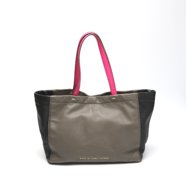 Marc Jacobs Grind Mini Smoked Almond Colorblock Leather Tote Crossbody ...