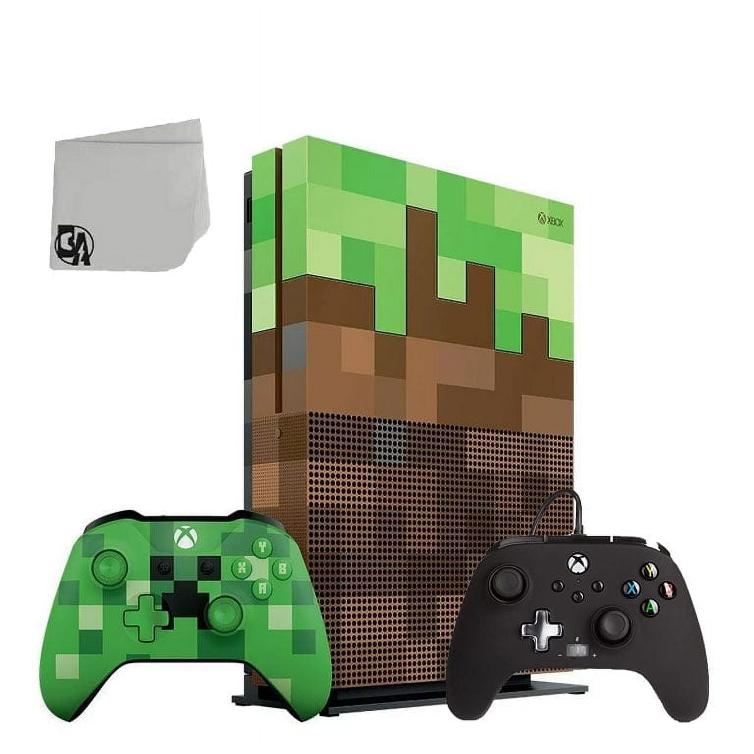 Pre-Owned Microsoft 23C-00001 Xbox One S Minecraft Limited Edition 1TB ...