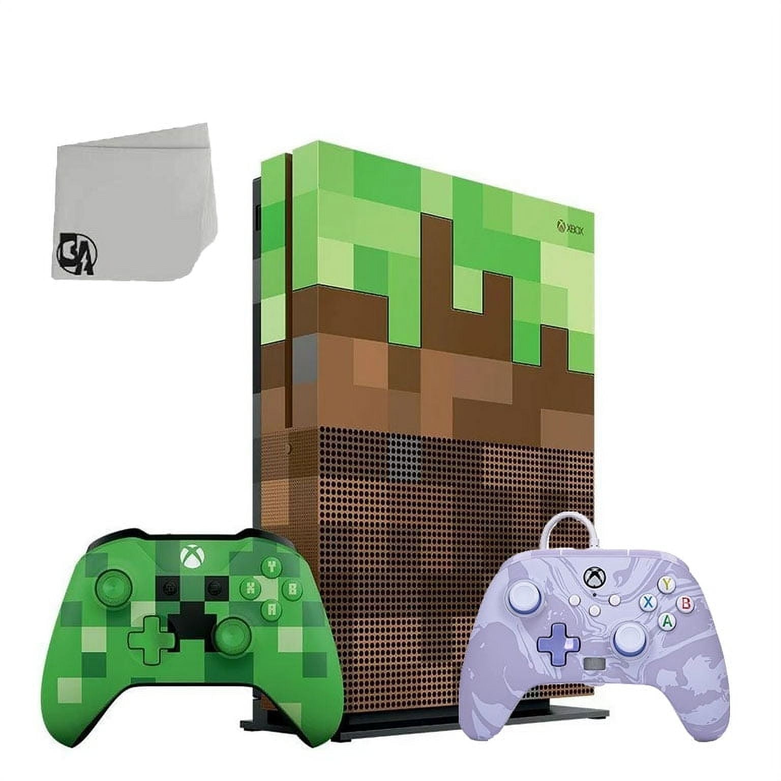 Pre-Owned Microsoft 23C-00001 Xbox One S Minecraft Limited Edition 1TB ...