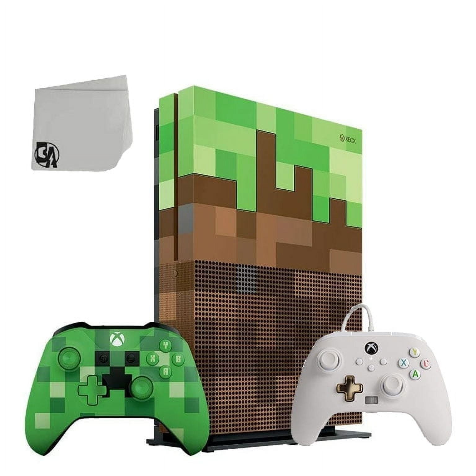 Pre-Owned Microsoft 23C-00001 Xbox One S Minecraft Limited Edition 1TB ...