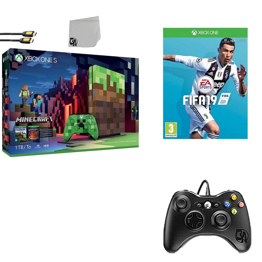 Pre-Owned Microsoft 23C-00001 Xbox One S Minecraft Limited Edition 1TB ...