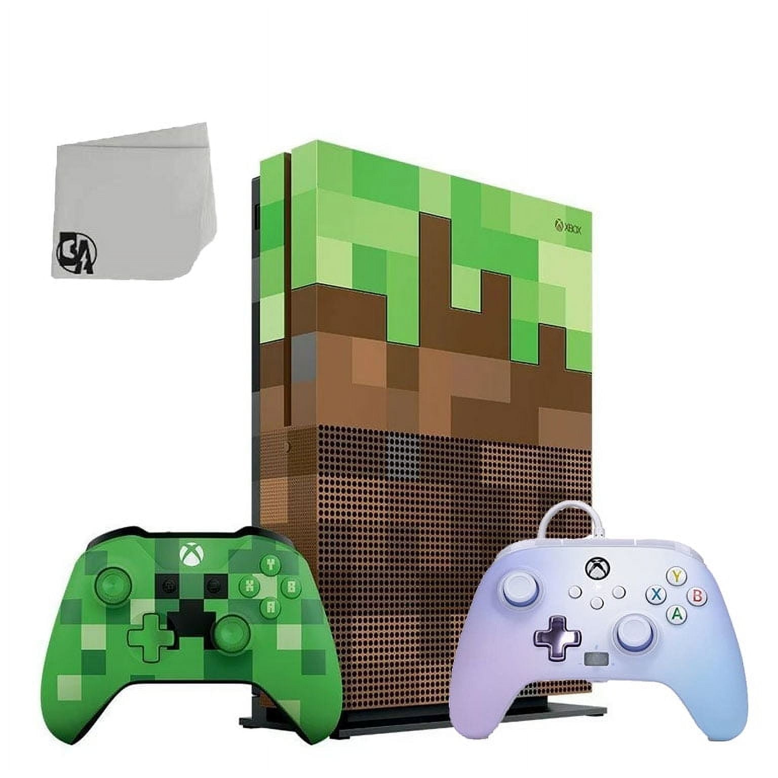 Pre-Owned Microsoft 23C-00001 Xbox One S Minecraft Limited Edition 1TB ...