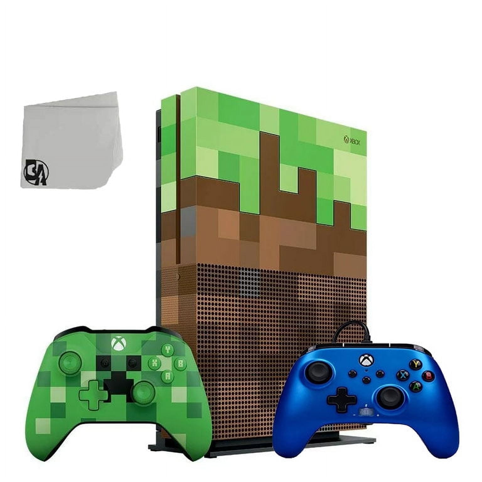Pre-Owned Microsoft 23C-00001 Xbox One S Minecraft Limited Edition 1TB ...