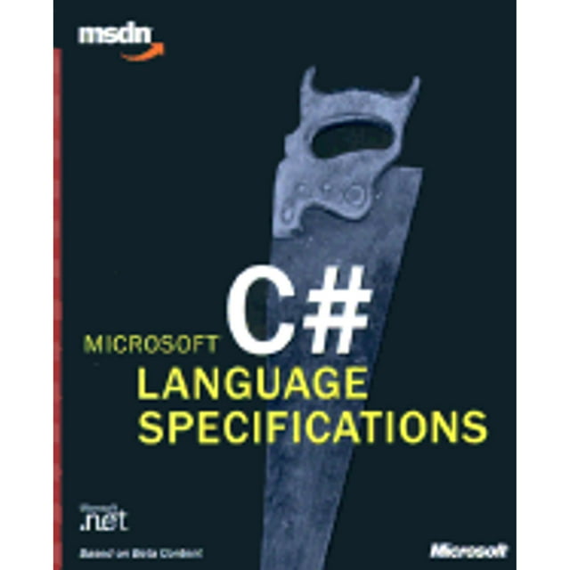 Microsoft C# Language Specifications - Walmart.com