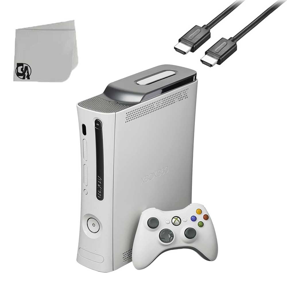 Pre-Owned Microsoft Xbox 360 250GB Video Game Console White With HDMI ...