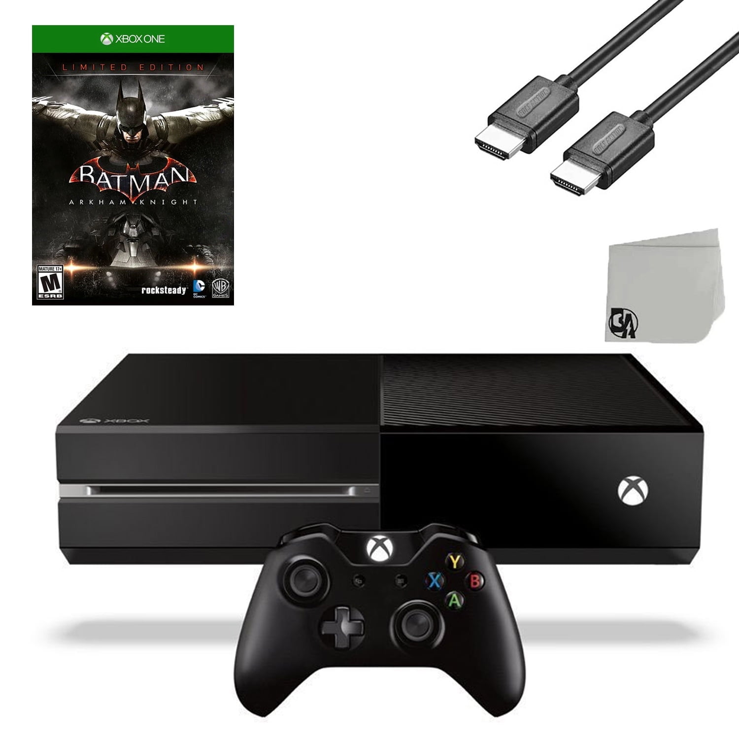 Pre-Owned Microsoft Xbox One Original 500GB Gaming Console Black HDMI ...