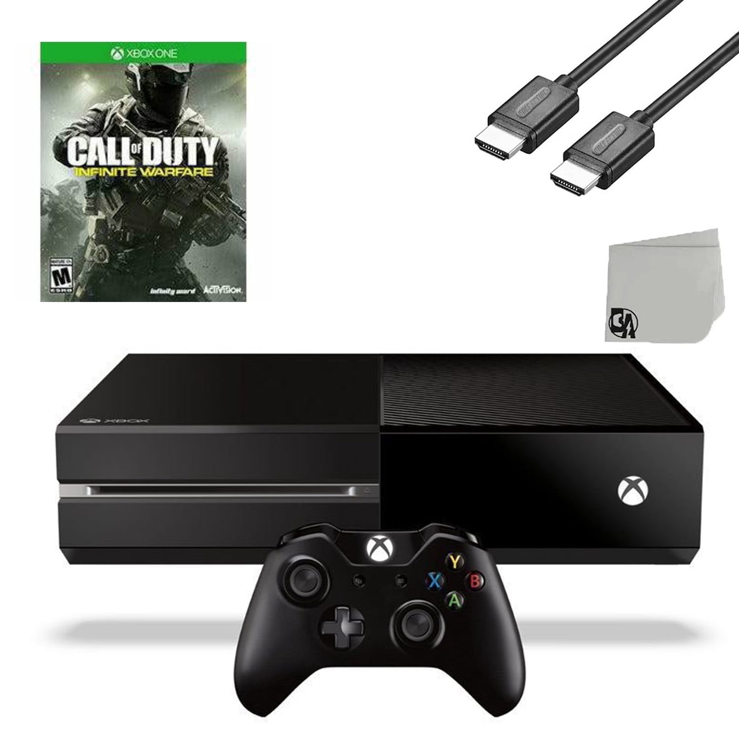 Pre-Owned Microsoft Xbox One Original 500GB Gaming Console Black HDMI ...