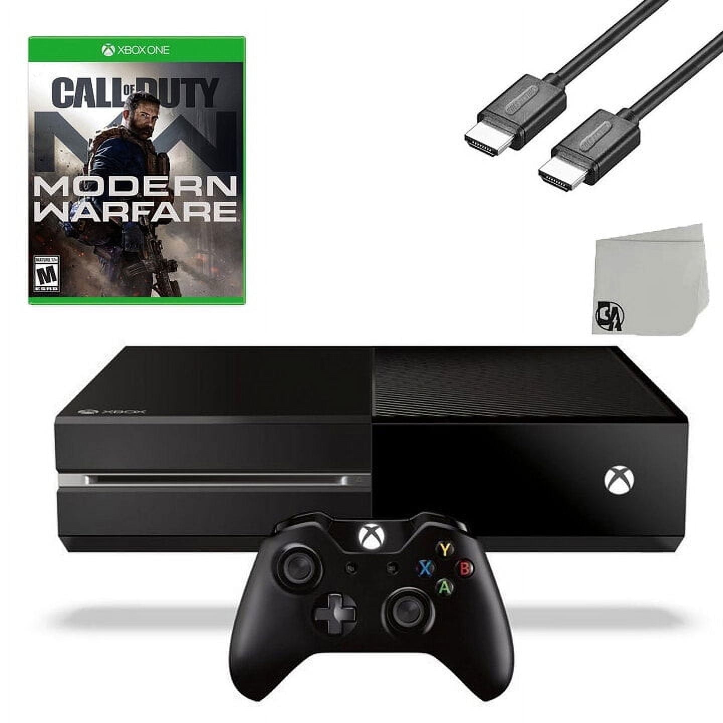 Restored Microsoft Xbox One Original 500GB Gaming Console Black HDMI ...