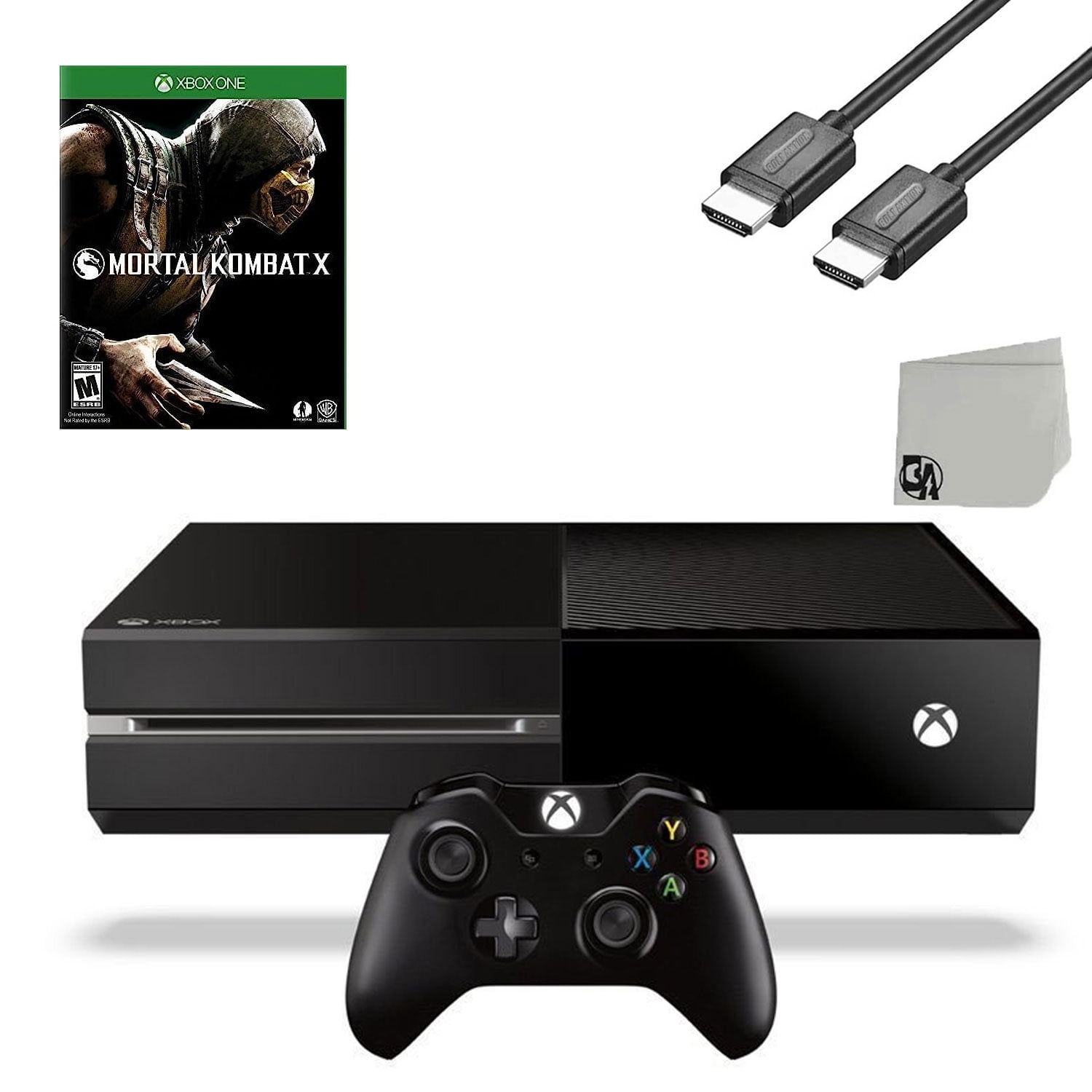 Pre-Owned Microsoft Xbox One Original 500GB Gaming Console Black HDMI ...