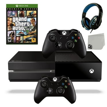 Pre-Owned Microsoft Xbox One X 1TB Gaming Console Black with 2 ...