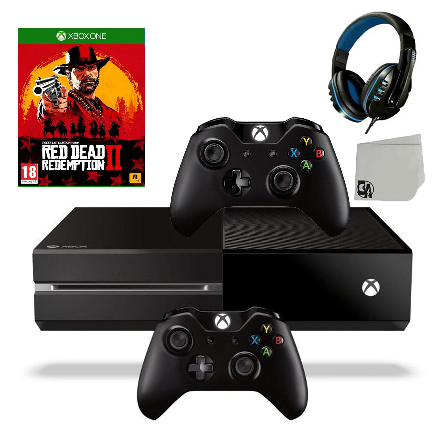 Pre-Owned Microsoft Xbox One Original 500GB Gaming Console Black ...