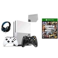 Pre-Owned Microsoft Xbox One S 500GB Gaming Console White 2 Controller ...