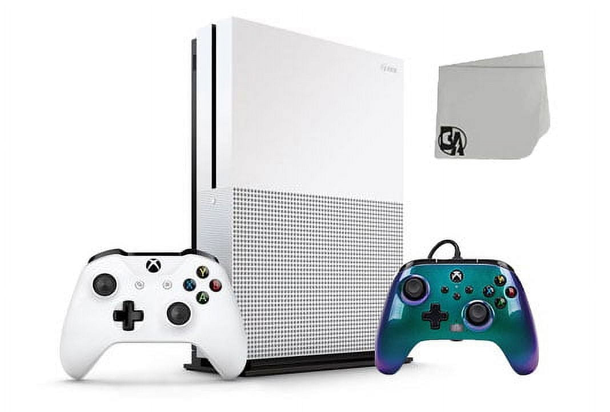 Pre-Owned Microsoft Xbox One S 500GB Gaming Console White with Aurora ...