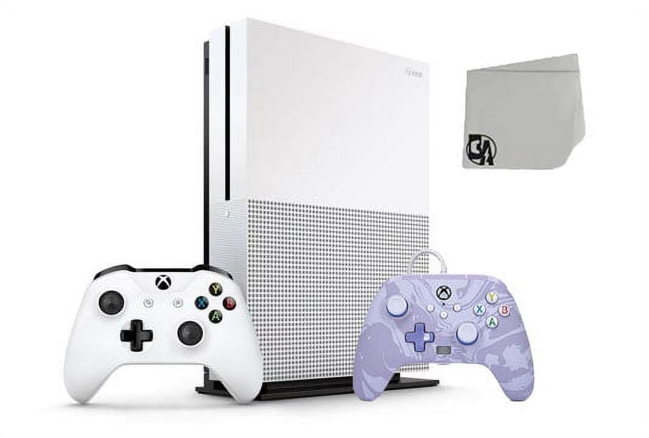 Pre-Owned Microsoft Xbox One S 500GB Gaming Console White with Lavender ...