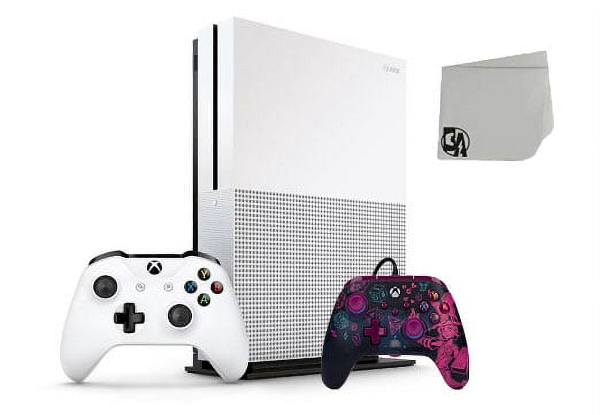 Pre-Owned Restored Microsoft Xbox One S 500GB Gaming Console White with ...