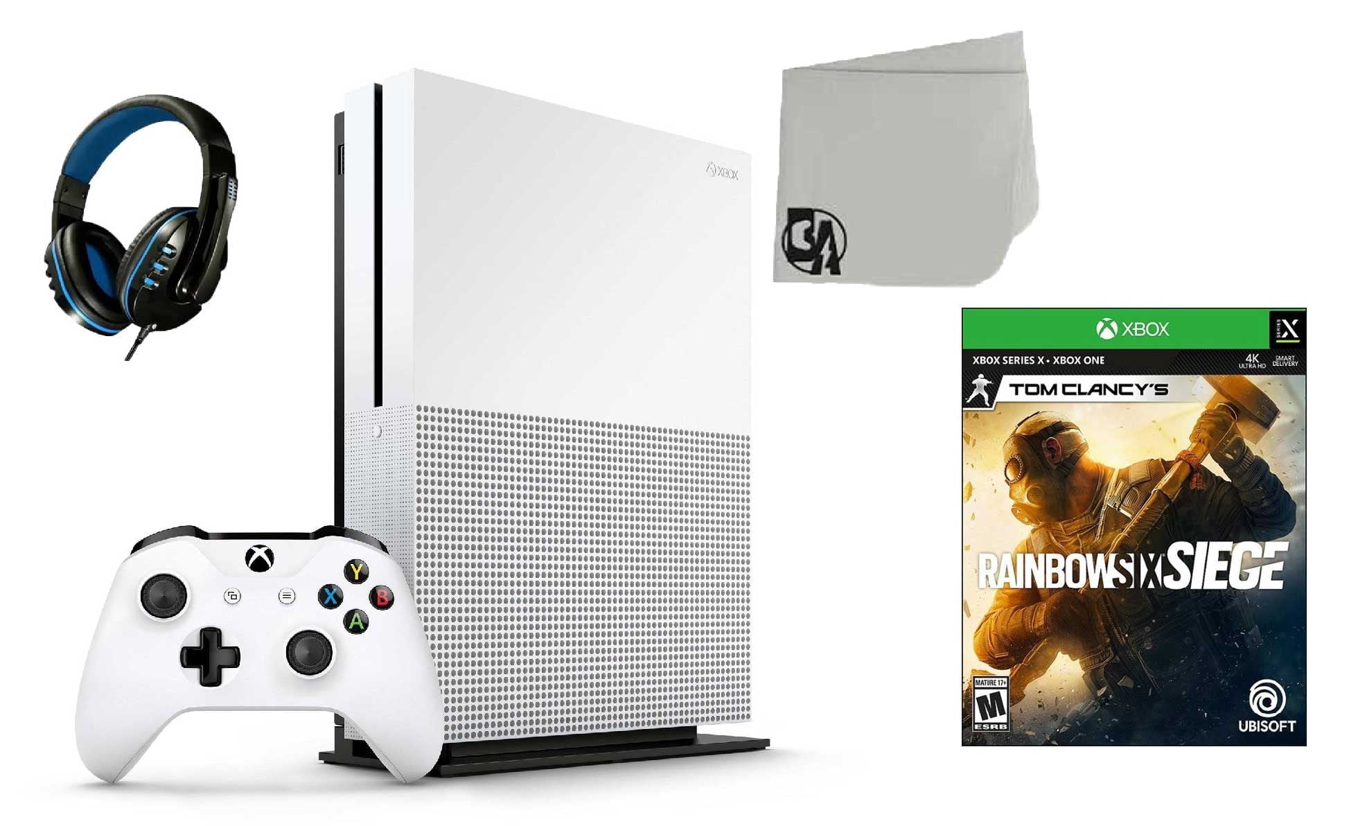 Pre-Owned Microsoft Xbox One S 500GB Gaming Console White with Tom ...