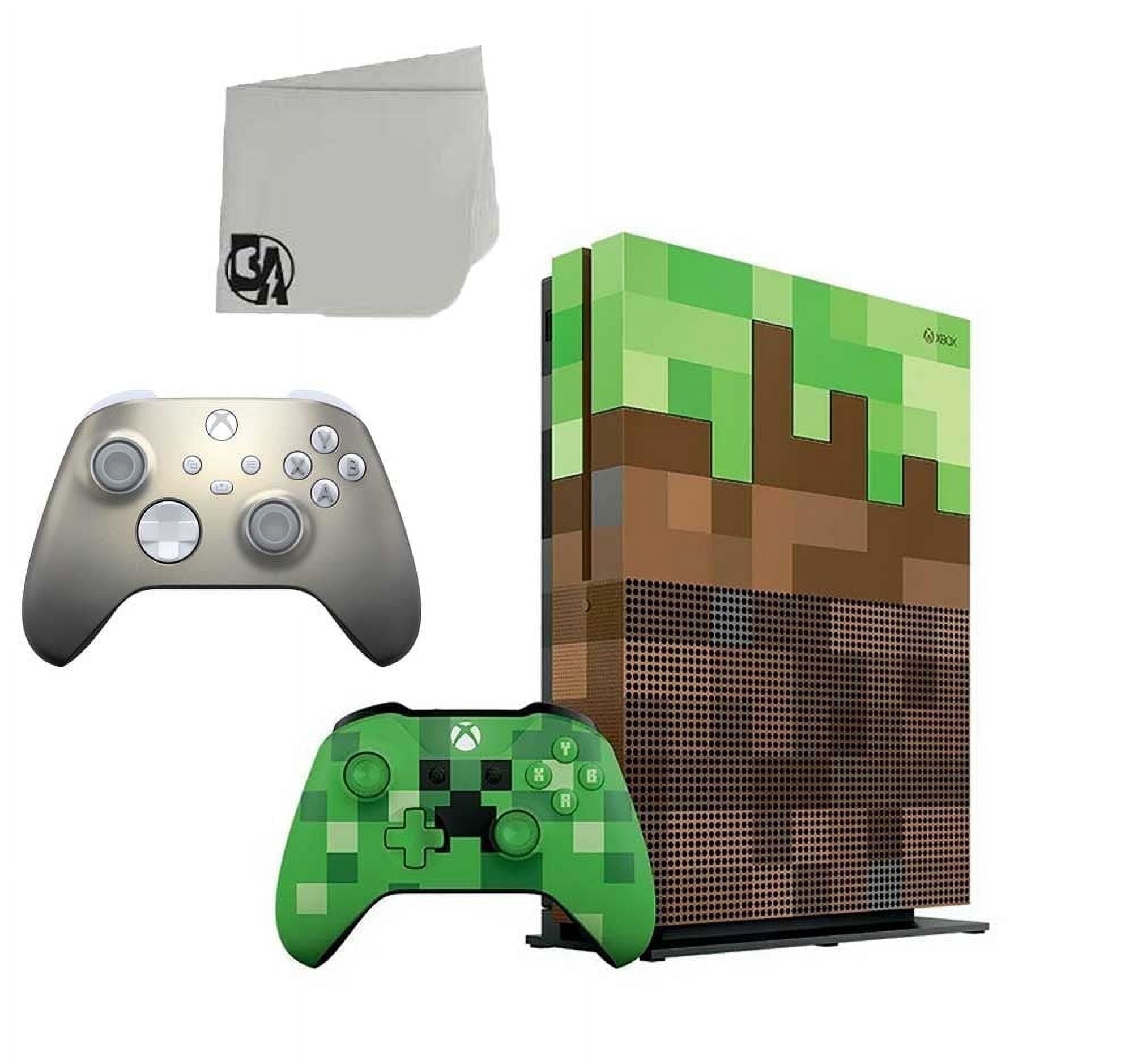 Pre-Owned Microsoft Xbox One S Minecraft Limited Edition 1TB Gaming ...