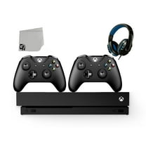 Restored Microsoft Xbox One X 1TB Gaming Console Black with Call of ...