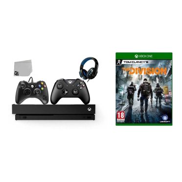 Pre-Owned Microsoft Xbox One X 1TB Gaming Console Black with 2 ...