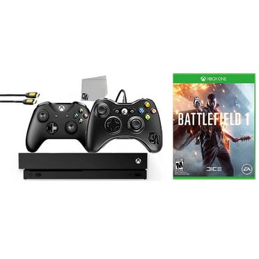 Microsoft Xbox One X 1TB Gaming Console Black with Aurora Borealis ...