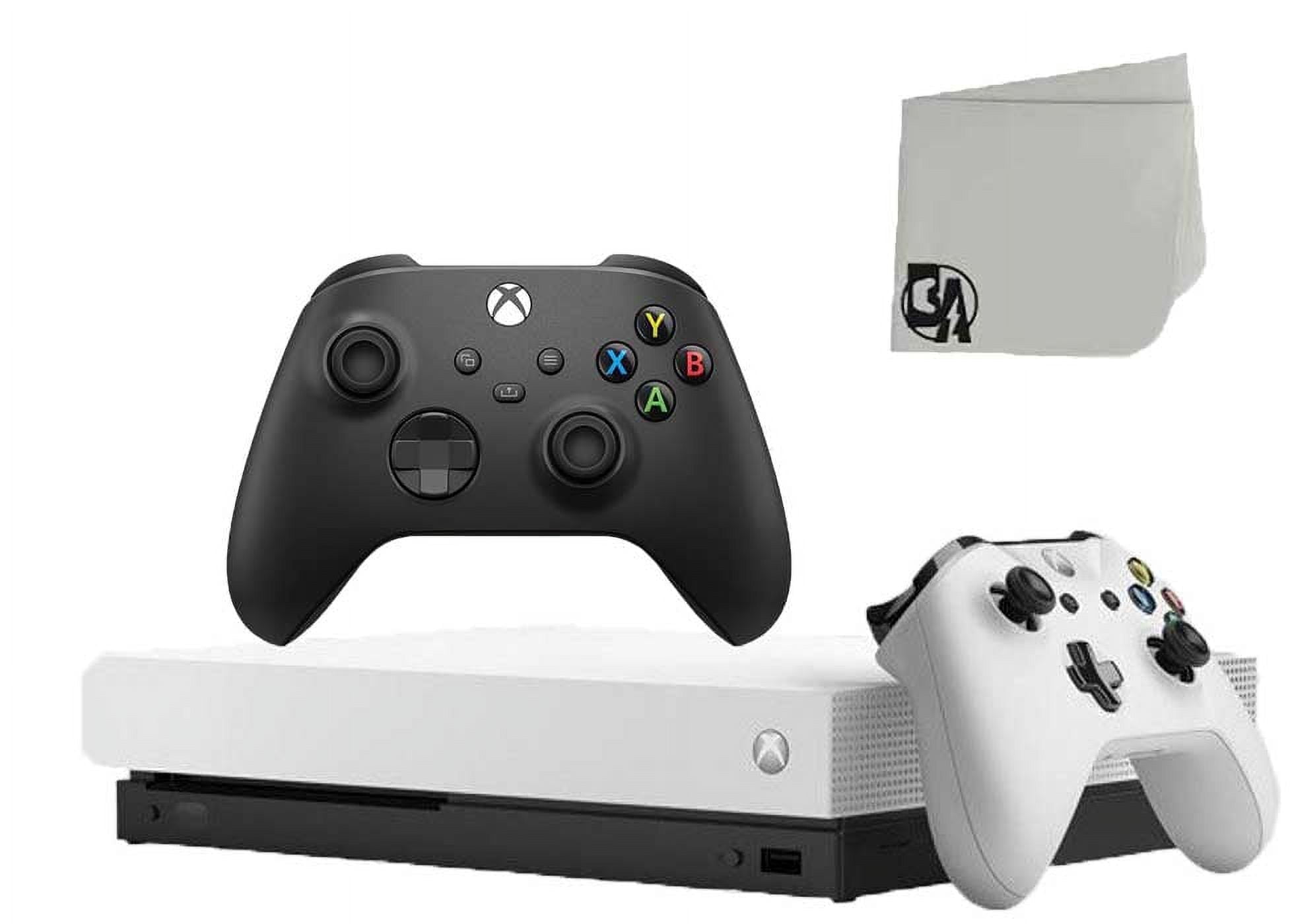 Restored Microsoft Xbox One X 1TB Gaming Console White with Carbon ...