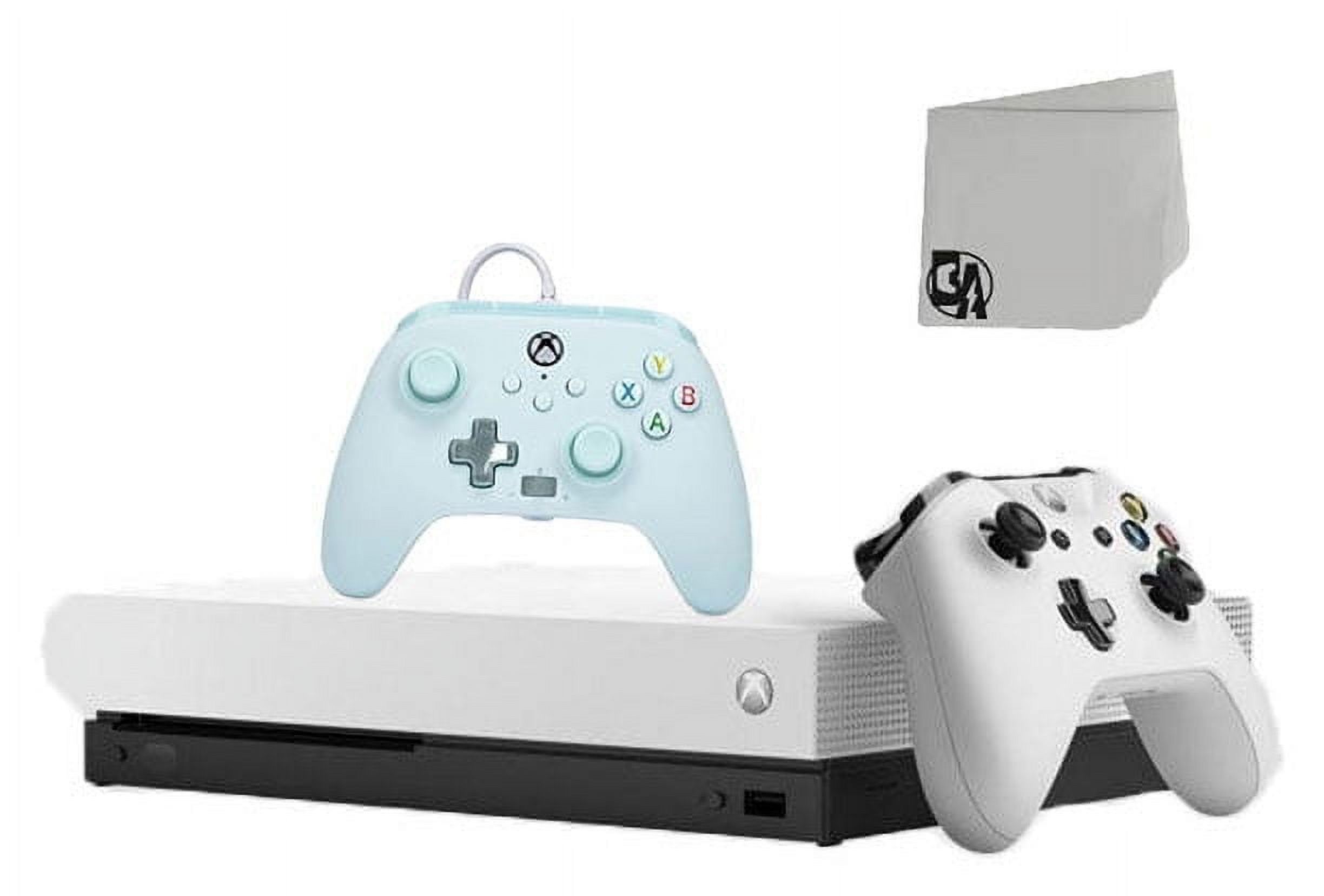 Pre-Owned Microsoft Xbox One X 1TB Gaming Console White with Cotton ...