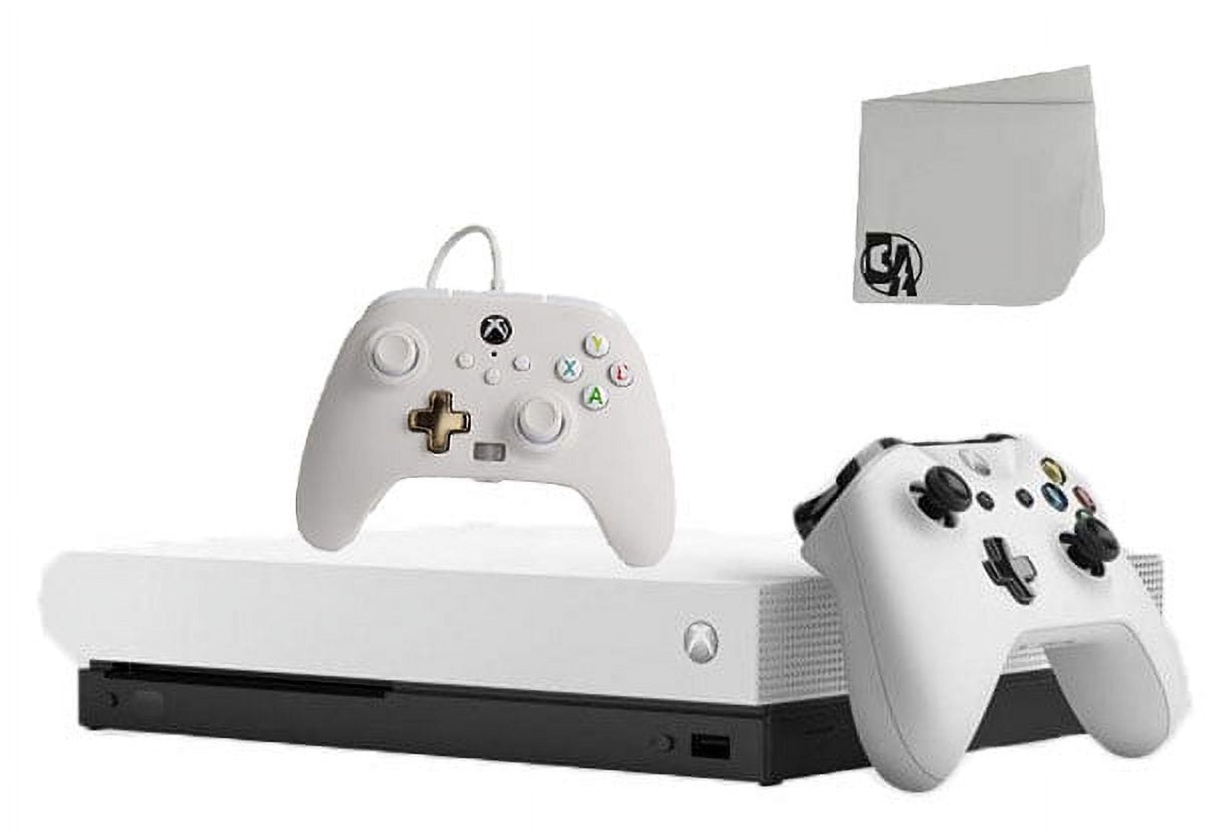 Pre-Owned Microsoft Xbox One X 1TB Gaming Console White with Mist ...