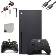 Xbox Series X 1TB SSD Console with 2 Carbon Black Wireless Controllers ...