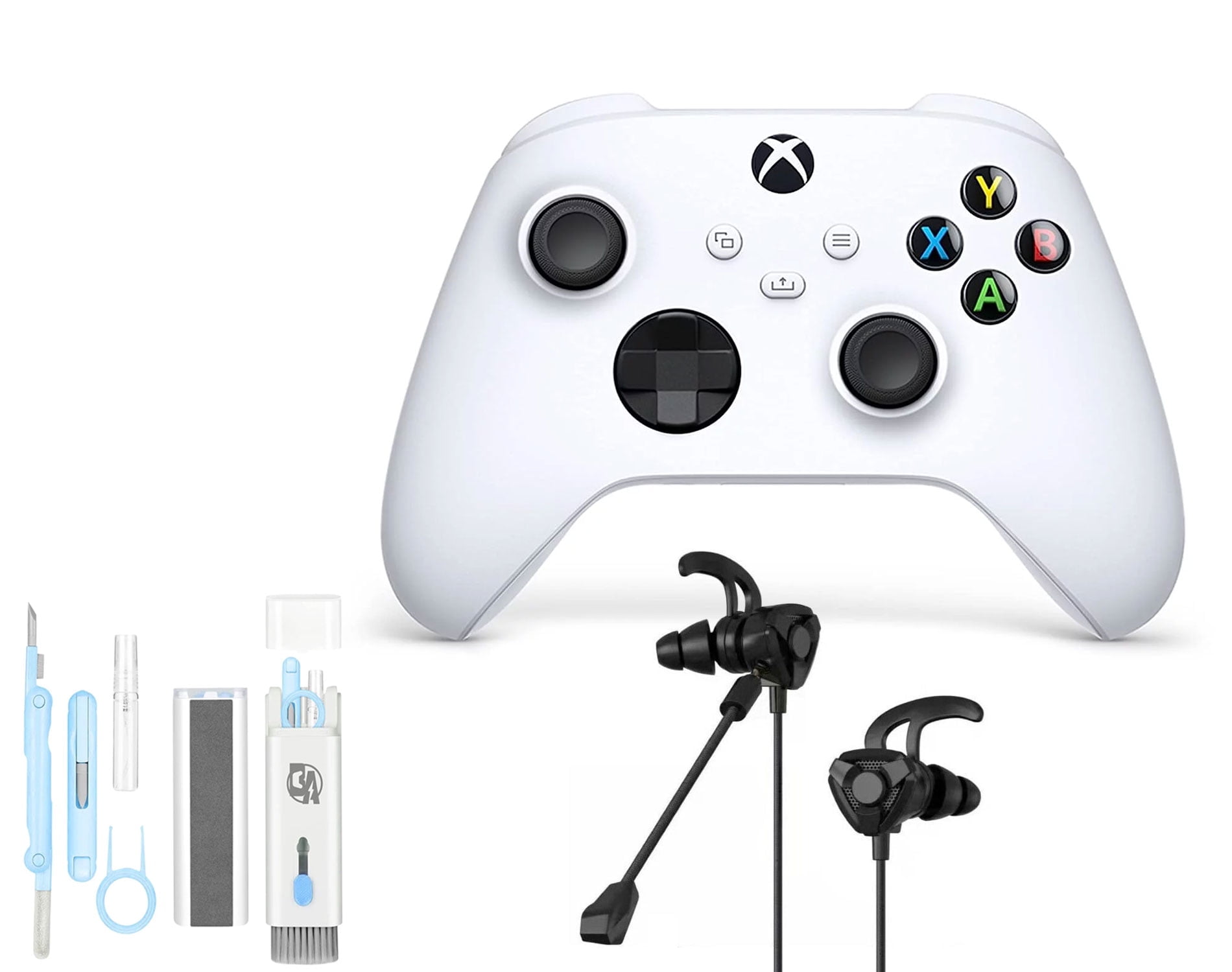 Pre-Owned Microsoft Xbox Wireless Robot White Controller for Xbox ...