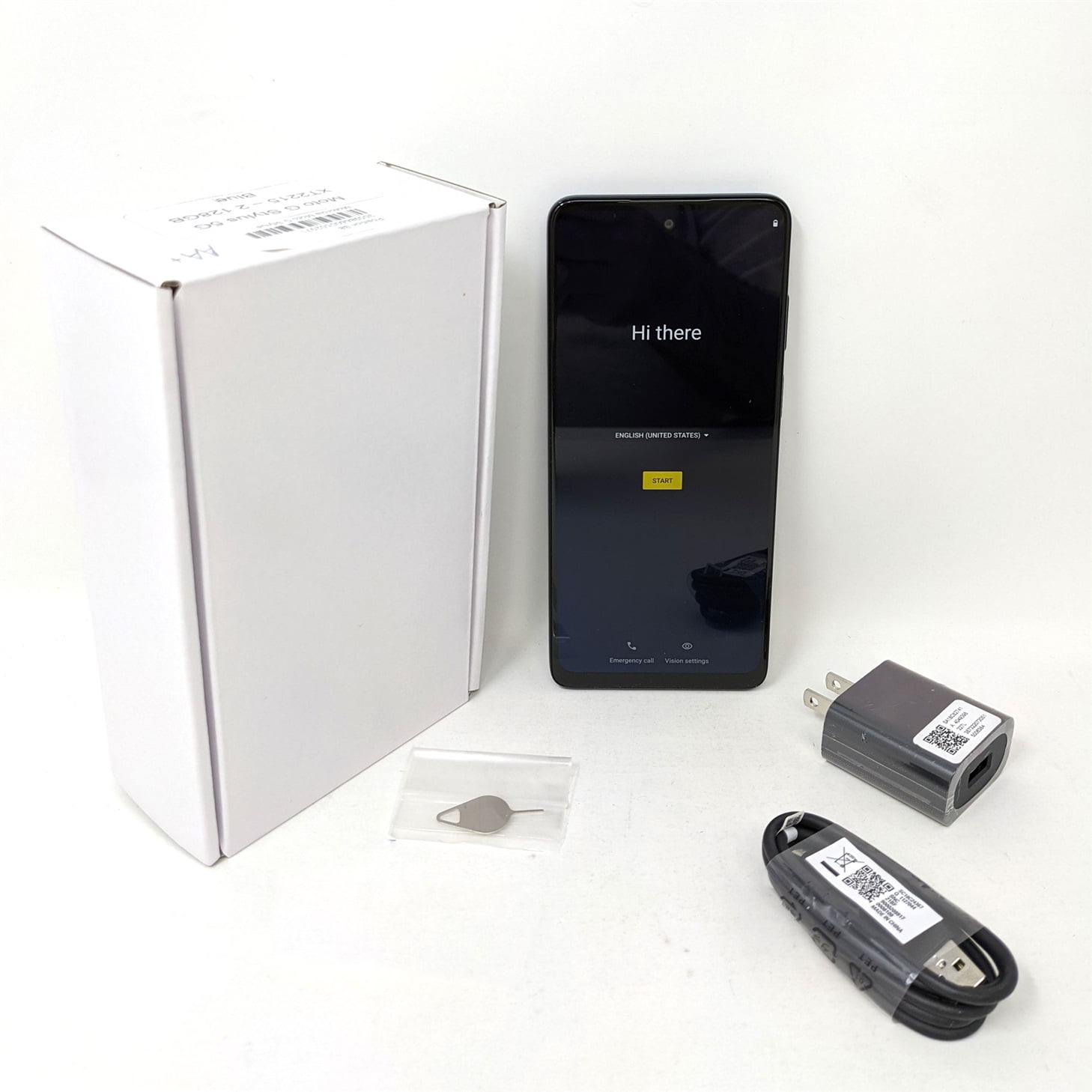 Restored Motorola Moto G Stylus 5G 2022 128GB XT2215-2 AT&T Only 6.8 ...