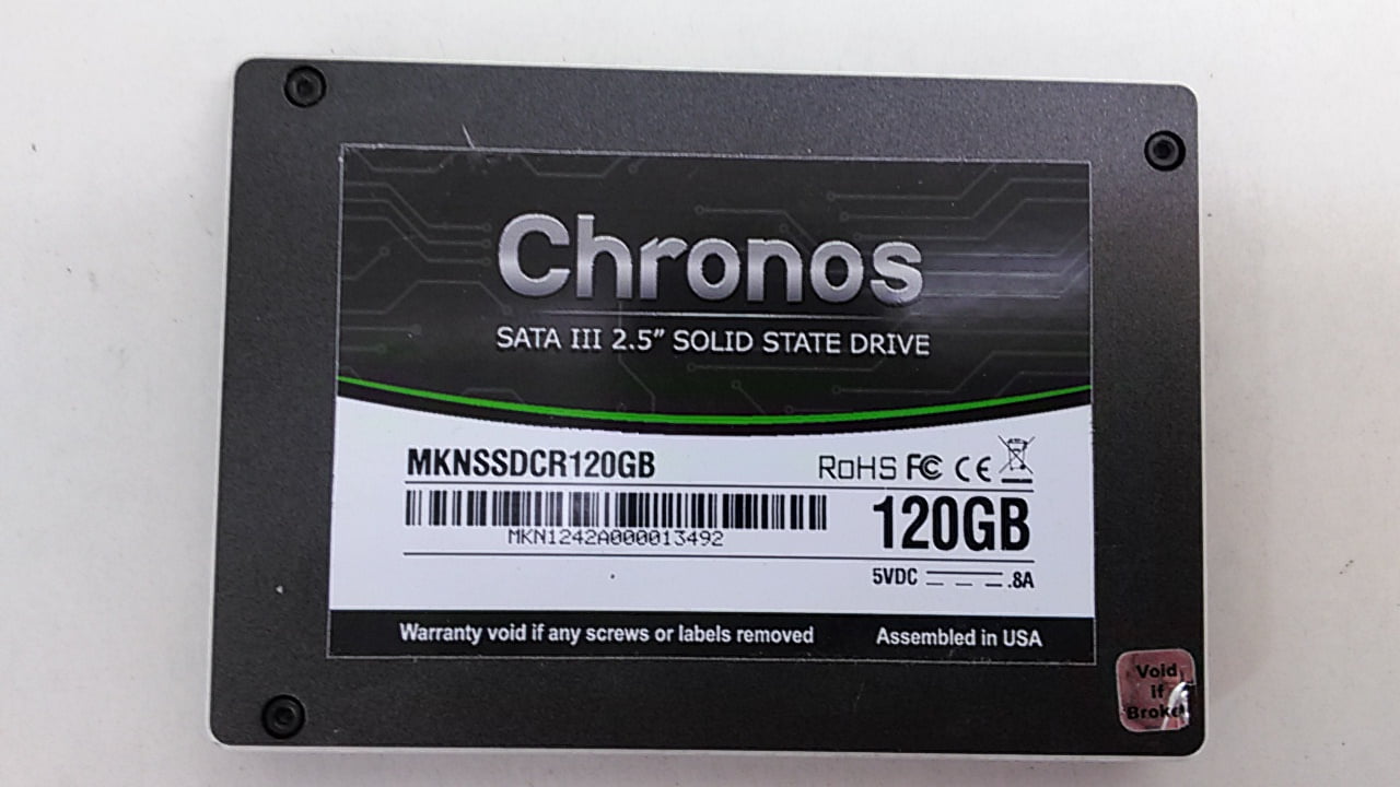 Pre-Owned Mushkin Chronos MKNSSDCR120GB 120 GB 2.5" SATA III Solid ...